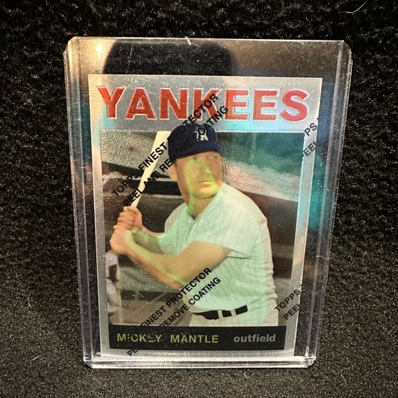 Topps | Other | Topps Finest Refractor Mickey Mantle 964 | Poshmark